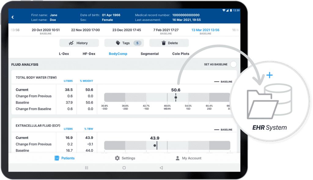 EHR Interface | ImpediMed